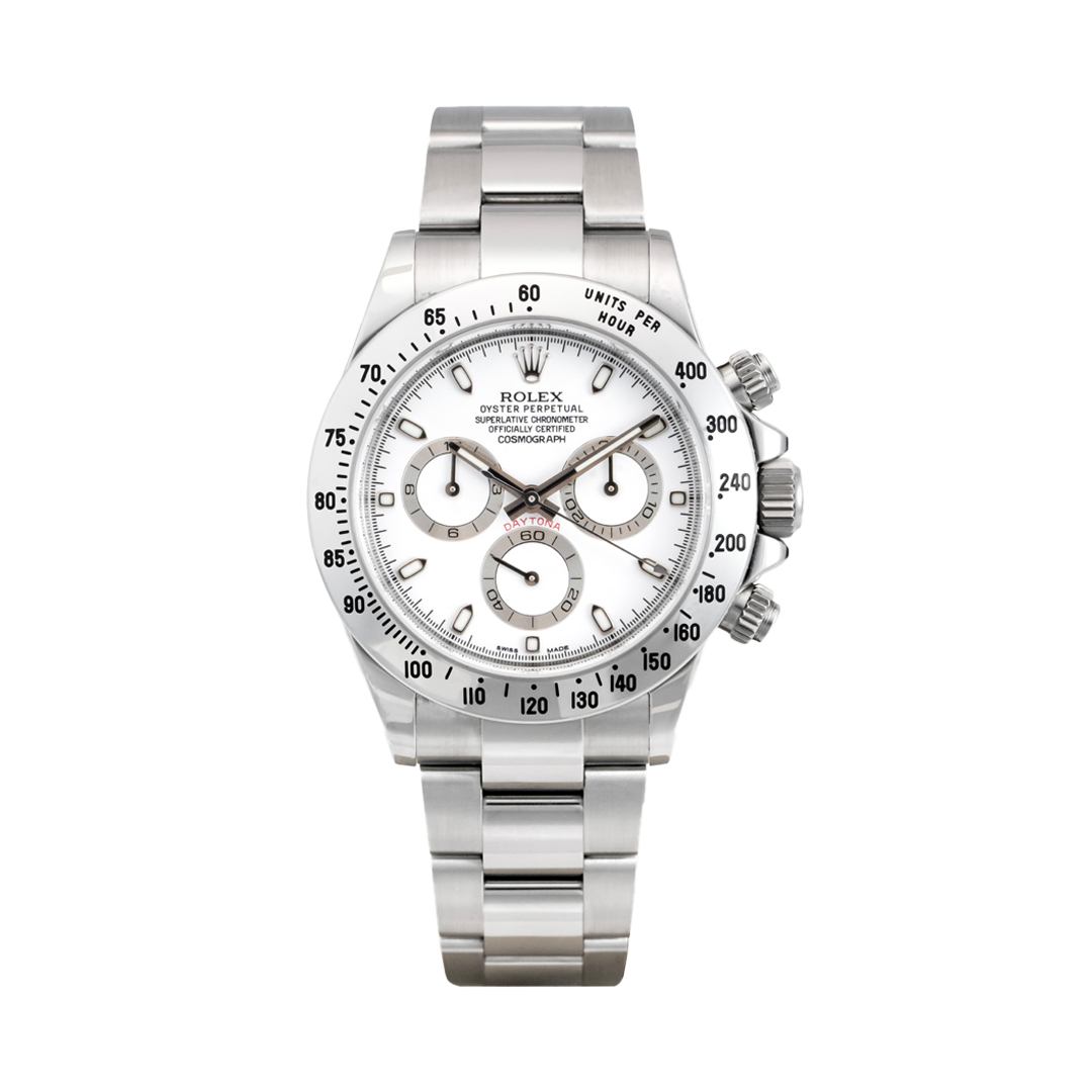 ROLEX - Daytona Steel, White APH dial